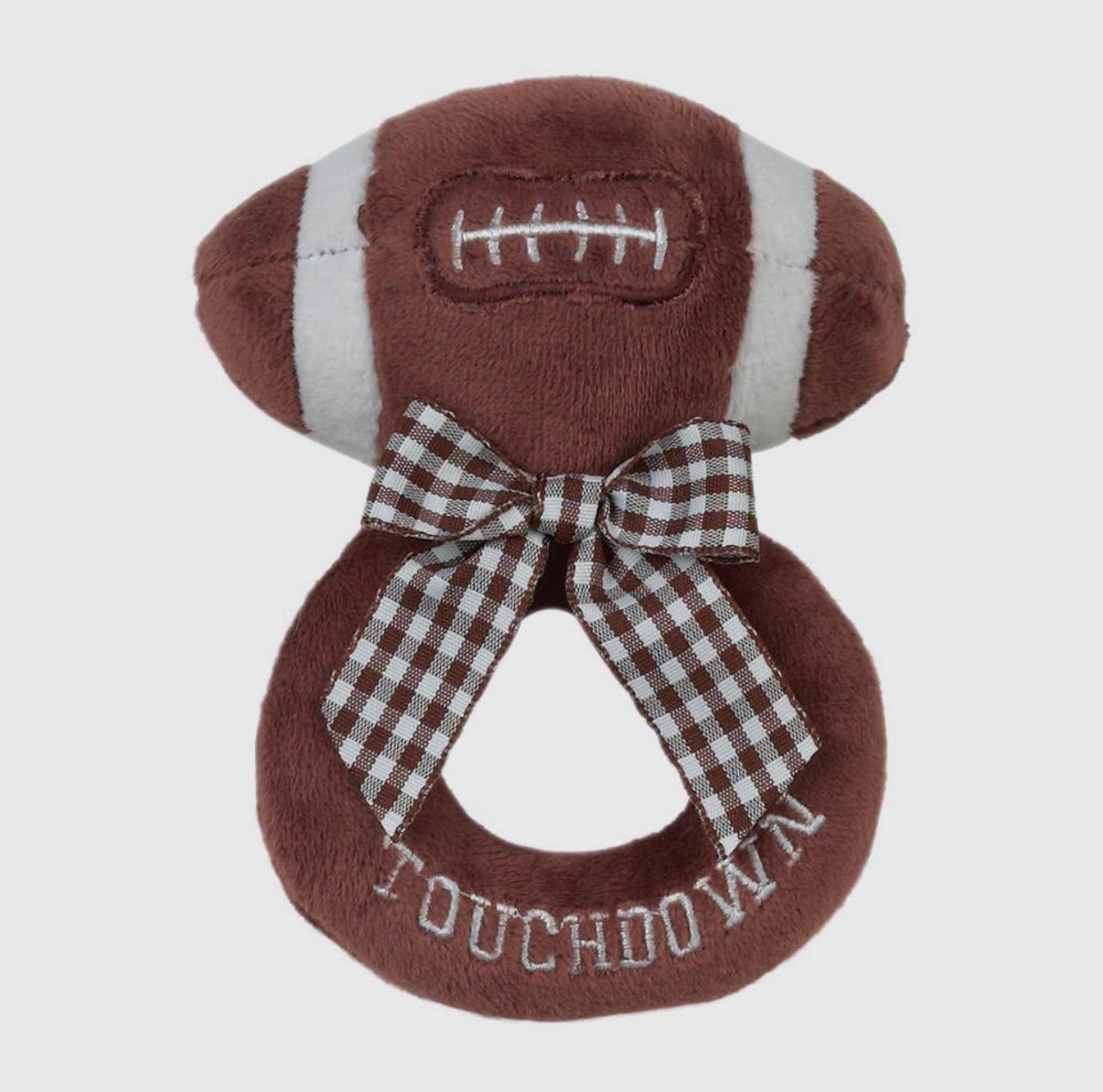 Touchdown Football Ring Rattle | Love & a Dog